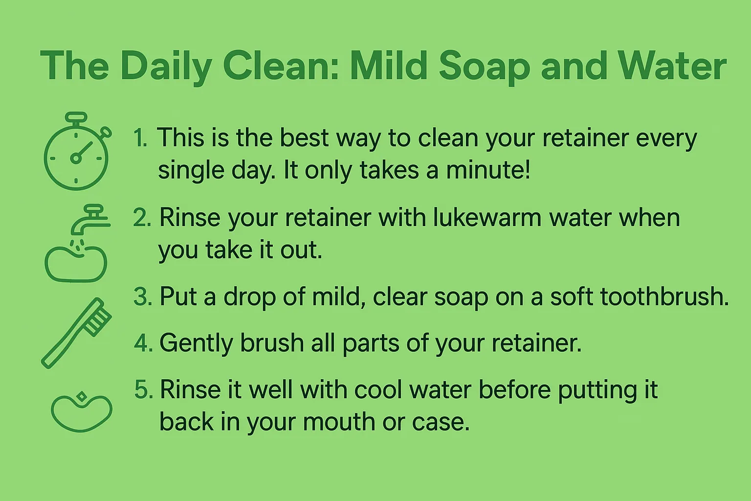 How to Disinfect Retainer: 4 Easy Ways to Keep It Clean